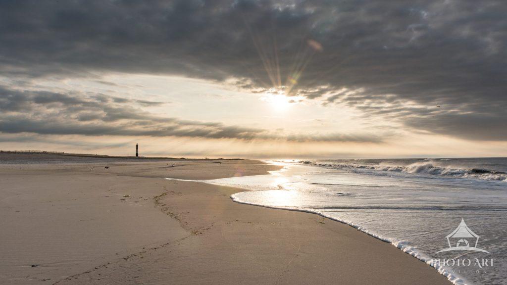Morning Beachscape Photo Art Pavilion
