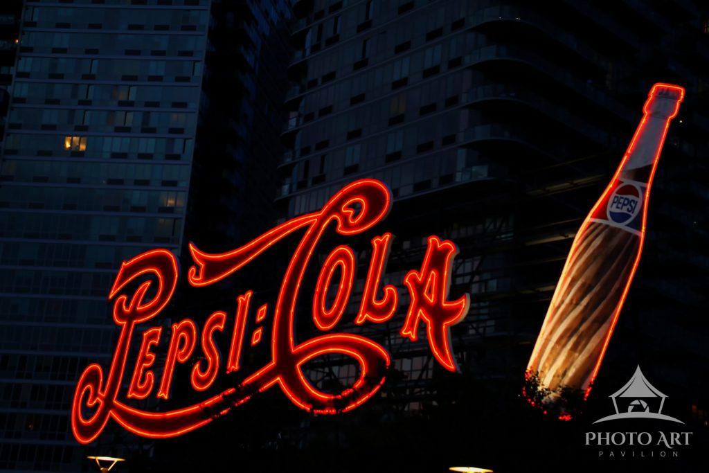 Pepsi Cola Sign LIC Photo Art Pavilion
