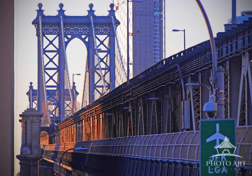Manhattan Bridge Perspective Photo Art Pavilion