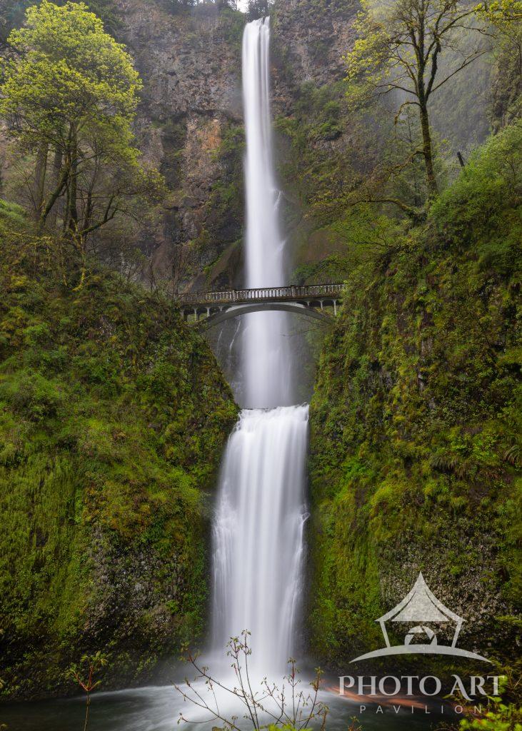 Majestic Multnomah Falls Photo Art Pavilion