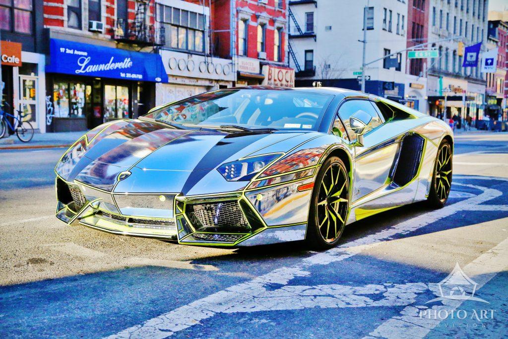 Lambo in the City Photo Art Pavilion