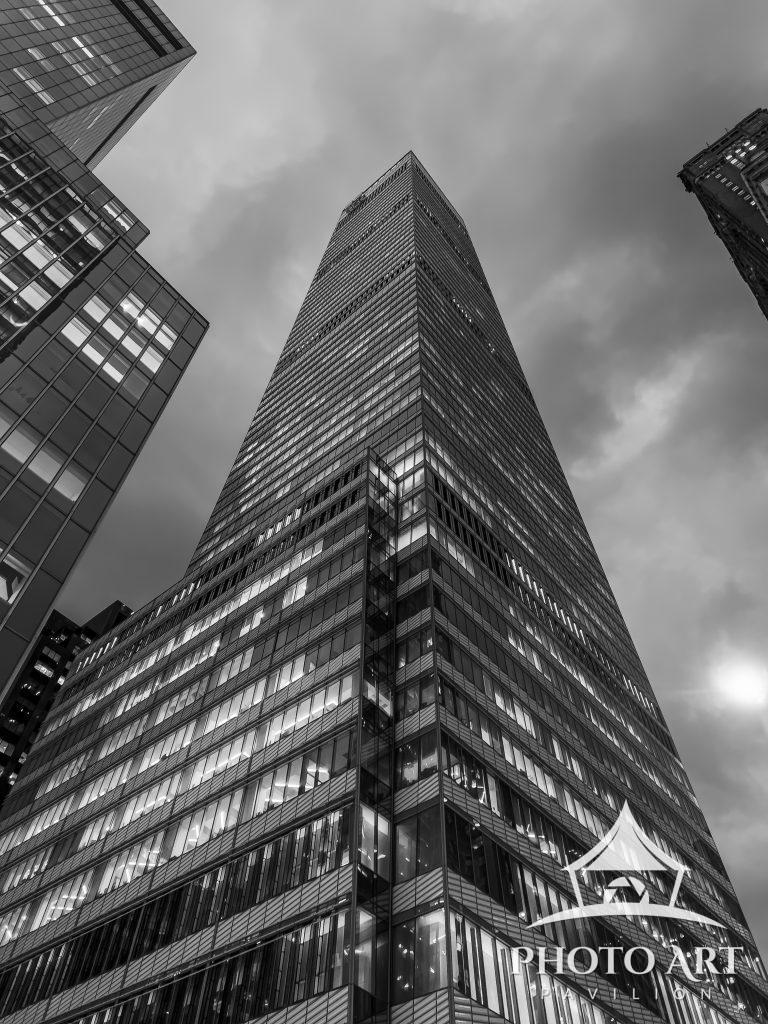 Skyscraper at 42nd St B&W Photo Art Pavilion
