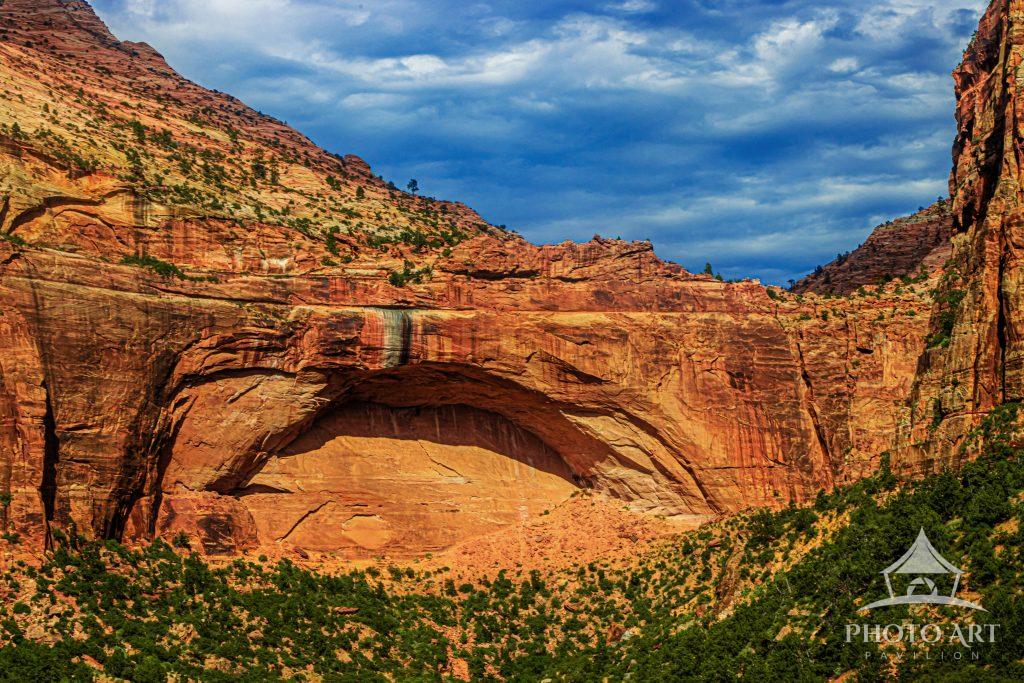 Arch Cave at Zion National Park Photo Art Pavilion