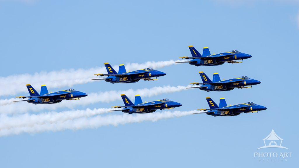 United States Navy Blue Angels at Jones Beach Airshow Photo Art Pavilion