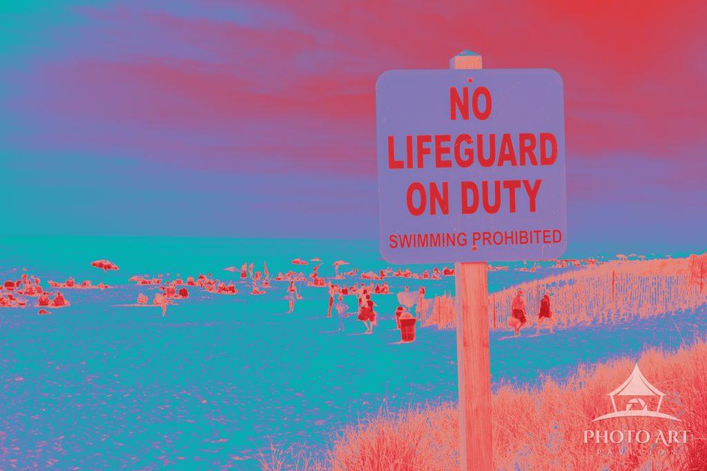 Beach Posterization Photo Art Pavilion