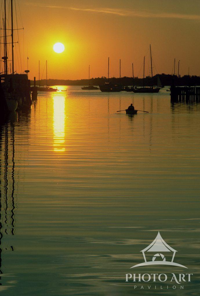 Solitary Sunrise Photo Art Pavilion