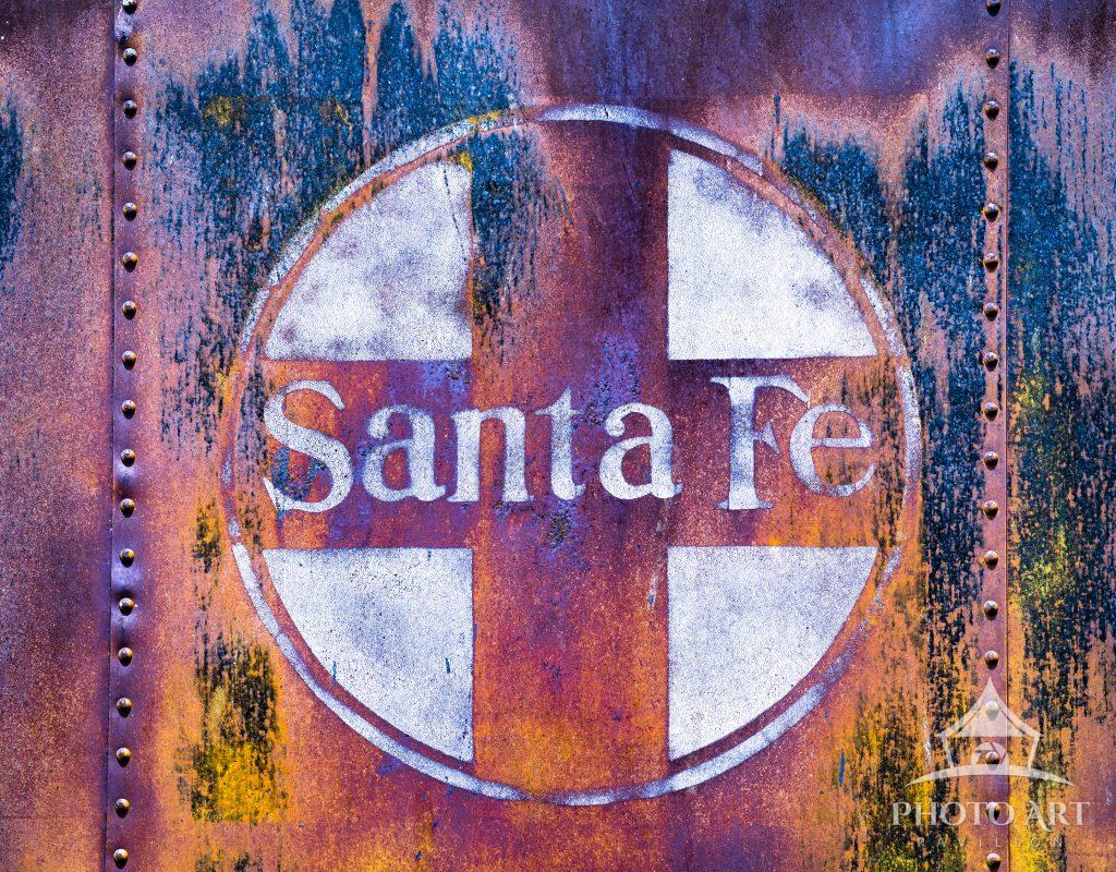 Santa Fe Railway Boxcar Logo Photo Art Pavilion