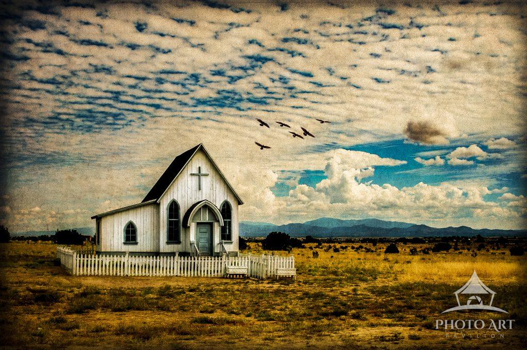A Lone Praire Church - Photo Art Pavilion