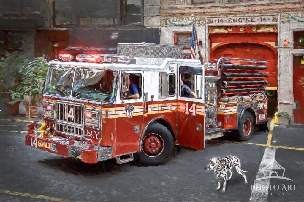 FDNY Engine 14 Photo Art Pavilion