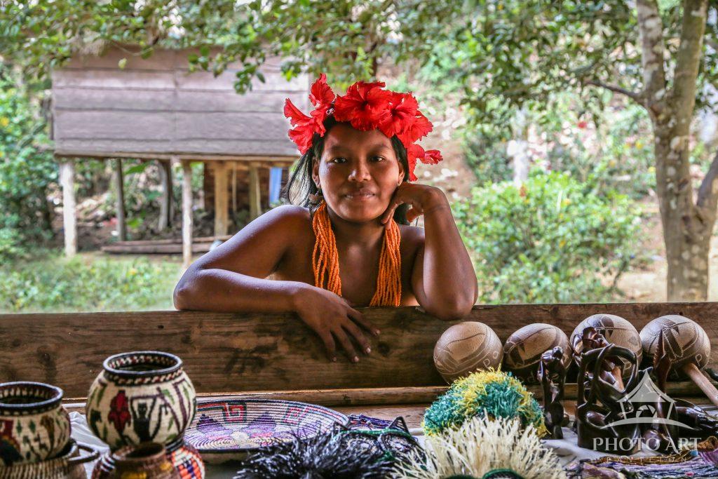 Embera Indigenous Woman Photo Art Pavilion