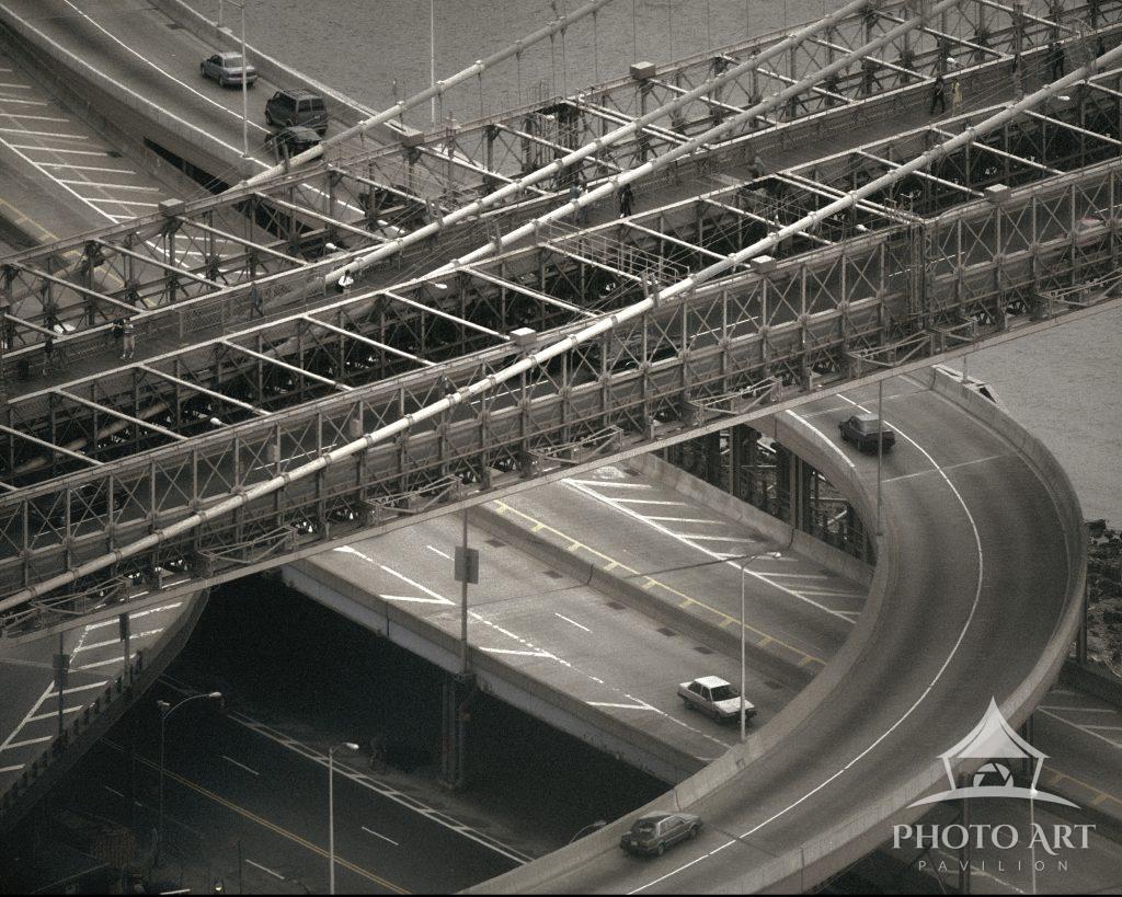 Brooklyn Bridge Approach Photo Art Pavilion