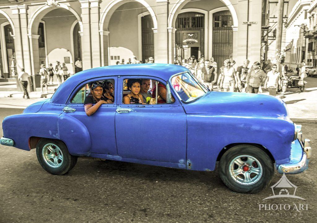 Cuban Taxi Photo Art Pavilion