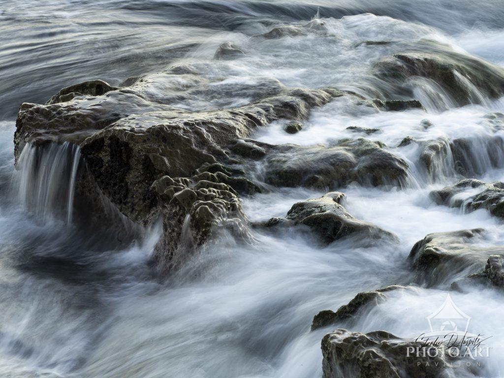 Whirling Sea at the Cove Photo Art Pavilion