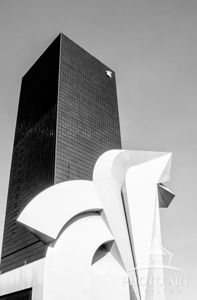 Torre Caballito B&W Photo Art Pavilion