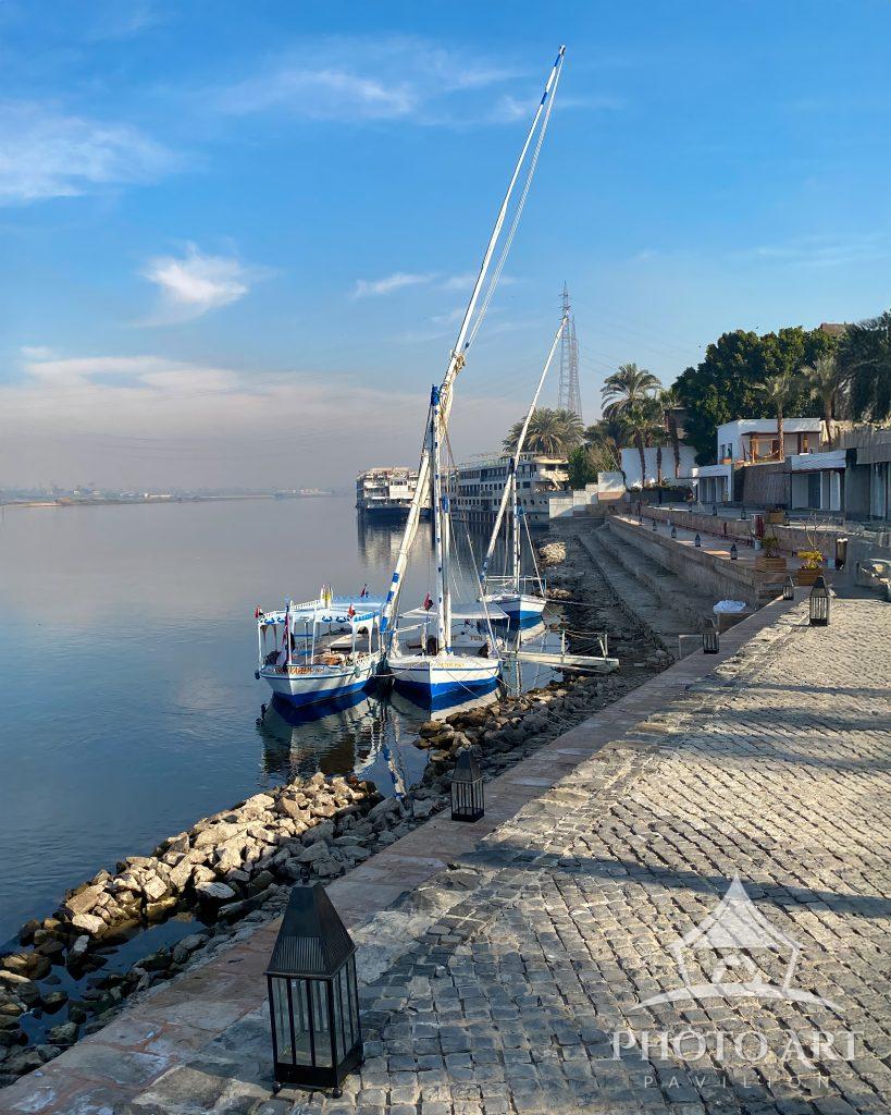 Serenity on the Nile Photo Art Pavilion