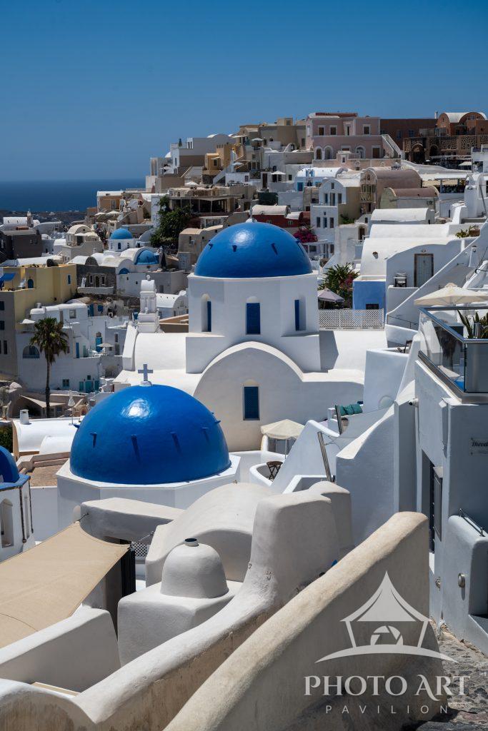 Blue Domes, Santorini Photo Art Pavilion