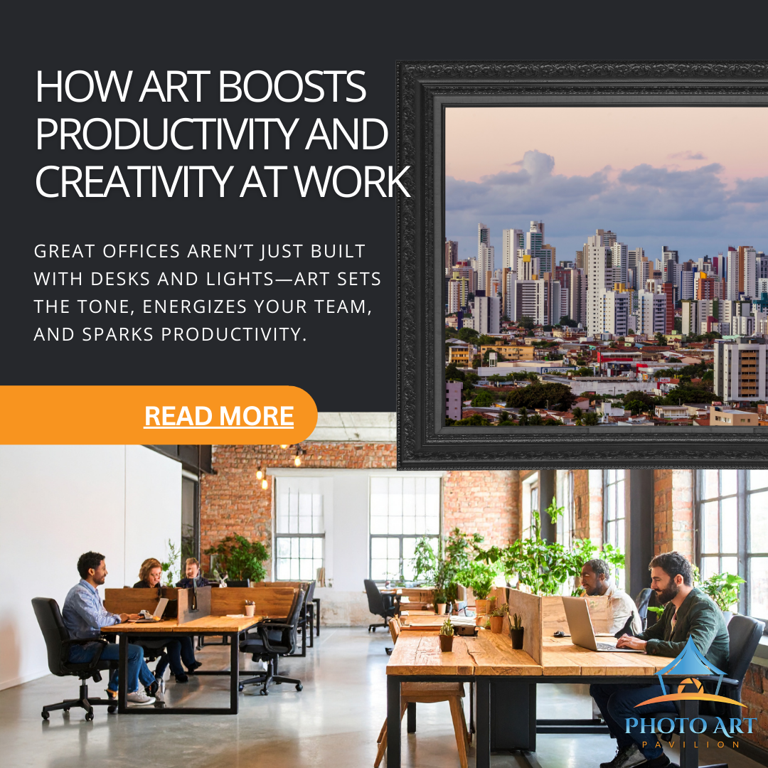 How Art Boosts Productivity and Creativity at Work - Photo Art Pavilion
